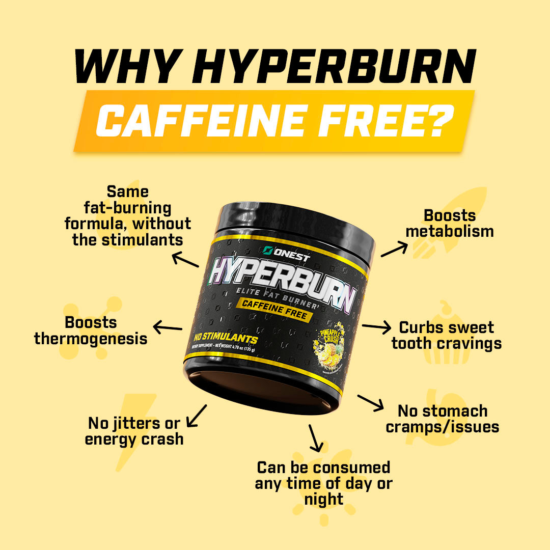 Hyperburn Caffeine Free: Elite Thermogenic Fat Burner | Onest Health ...